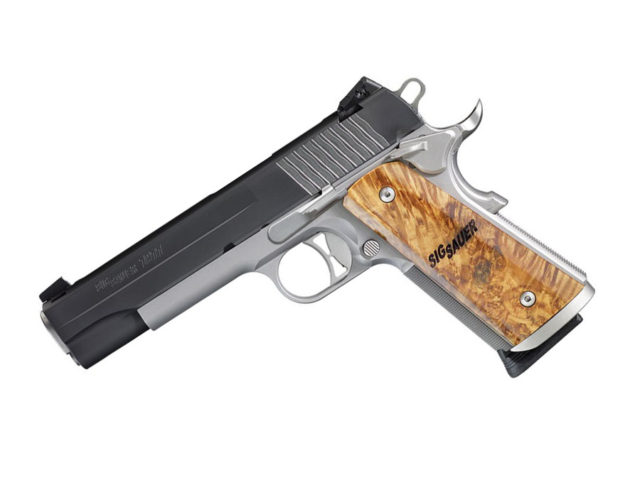 Sig Sauer 1911 STX, .45ACP, Reverse T-Tone, Adjustable Night Sights ...