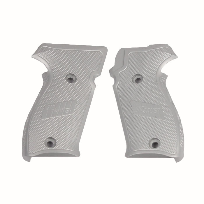 Sig Sauer P220 Grips, Aluminum - WHITE - Top Gun Supply