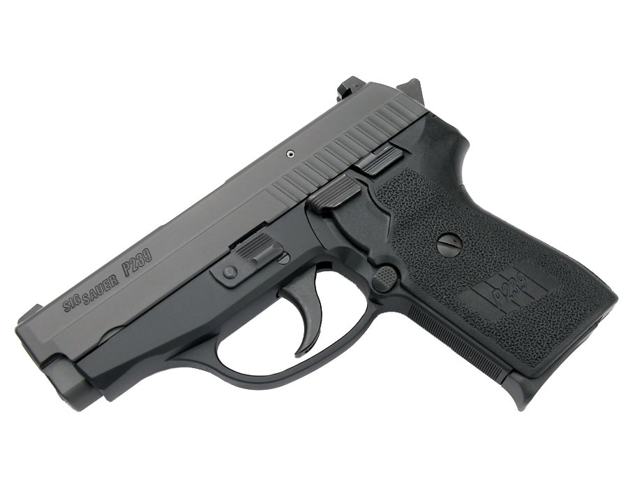 Sig Sauer P239 9mm, Nitron, SigLite Night Sights, DA/SA - Top Gun Supply