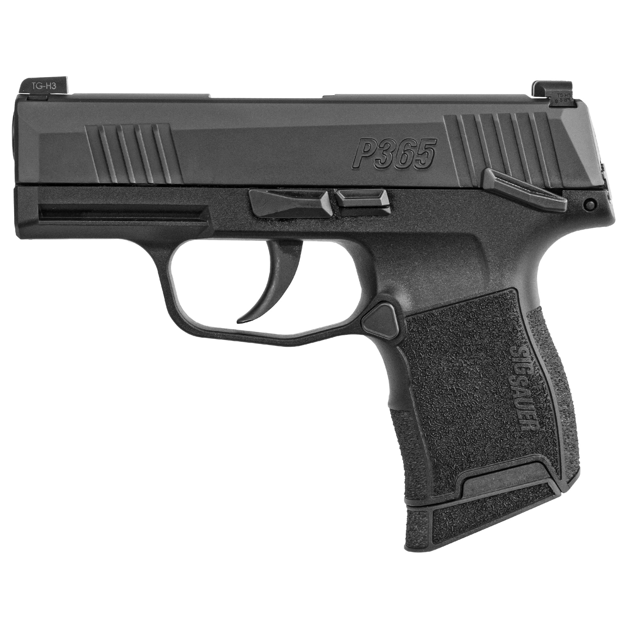 Sig Sauer P365 w/ safety 9mm, Night Sights, Nitron, Micro-Compact - Top ...