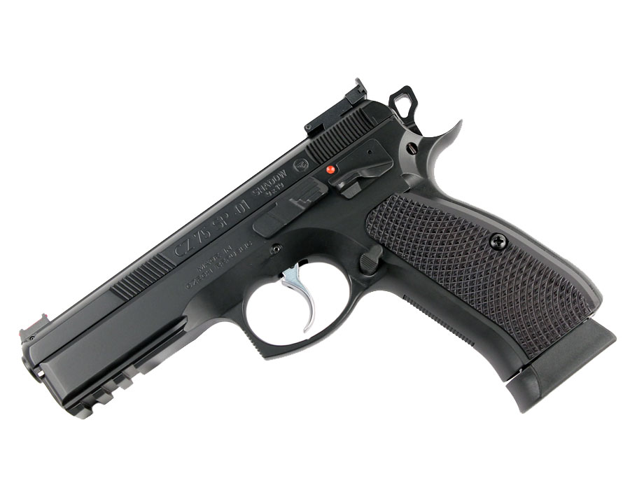 CZ-75 SP-01 Shadow Target II, Adjustable Sights, 9mm - CZ Custom Shop ...