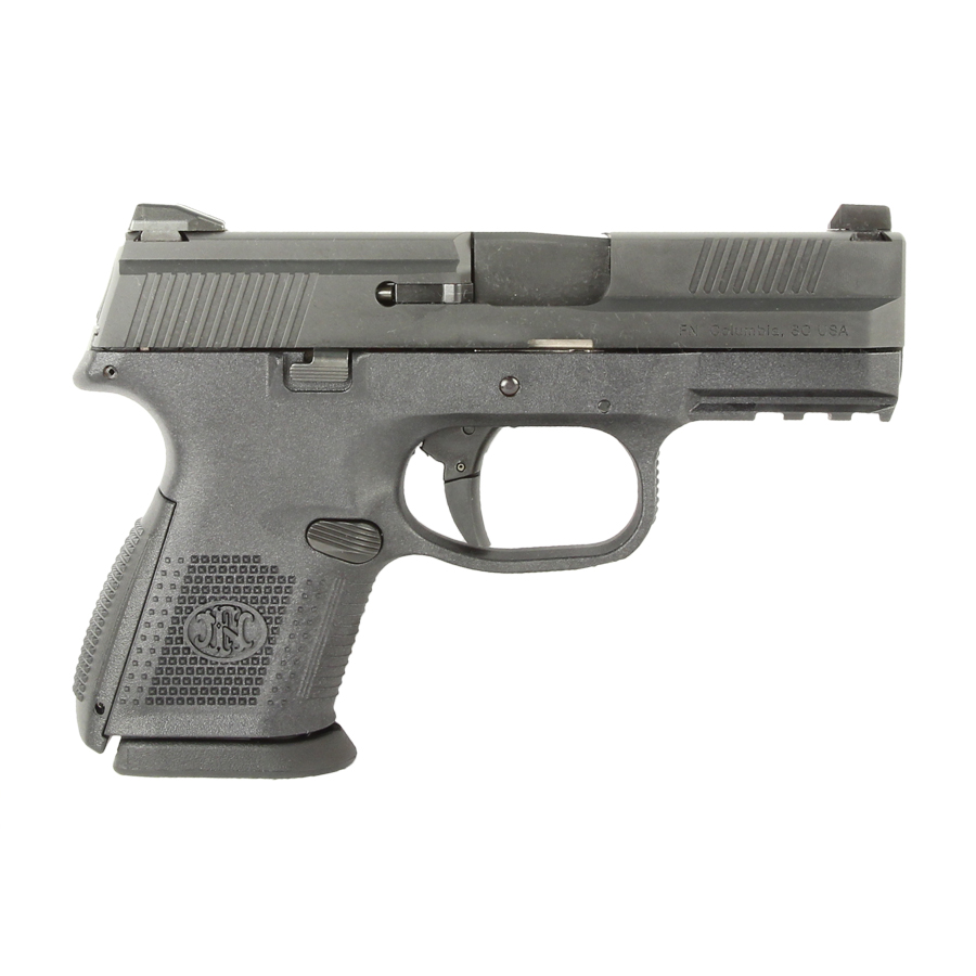 FN FNS-9 Compact, 9mm, Black - Top Gun Supply