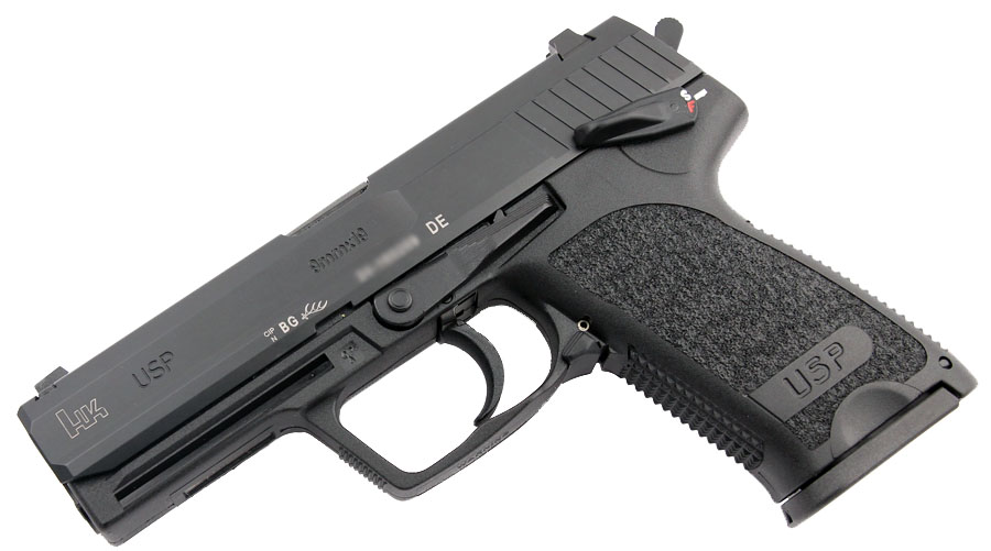 H&K USP 9mm, DA/SA, night sights - Top Gun Supply