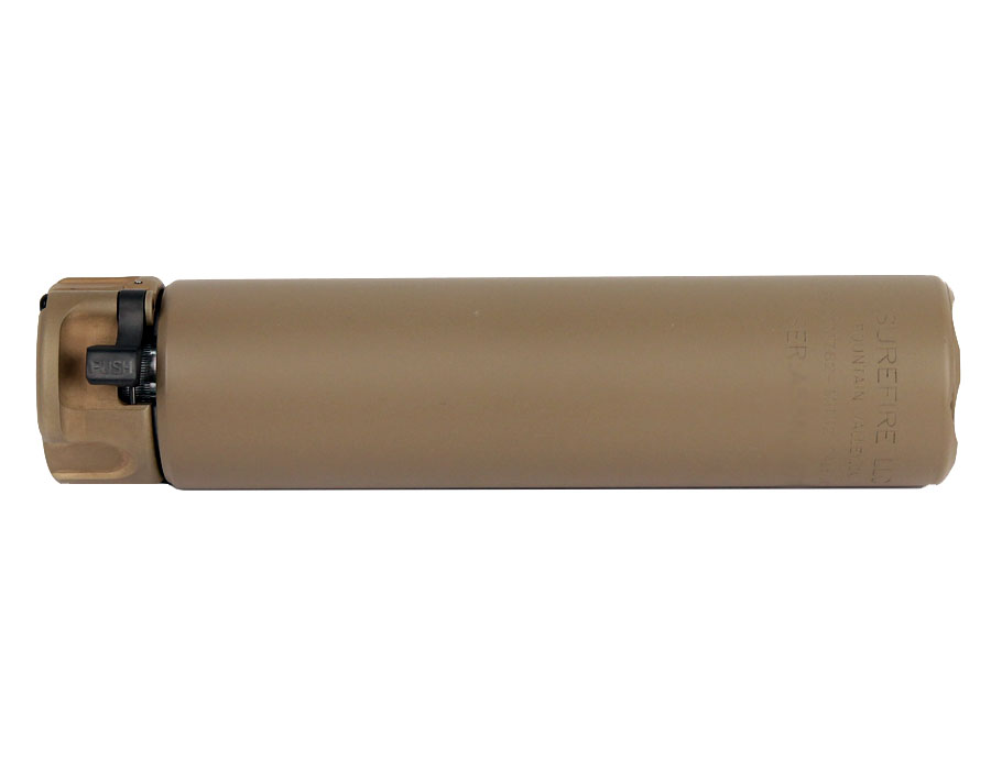 Surefire SOCOM762-MINI2 Suppressor - 7.62mm - FDE - Top Gun Supply