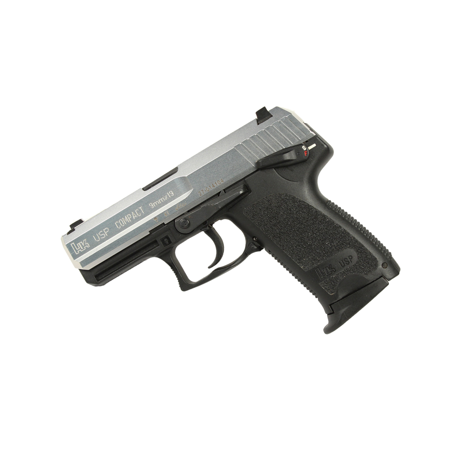HK USP Compact, Two-Tone, 9mm - USED - Top Gun Supply