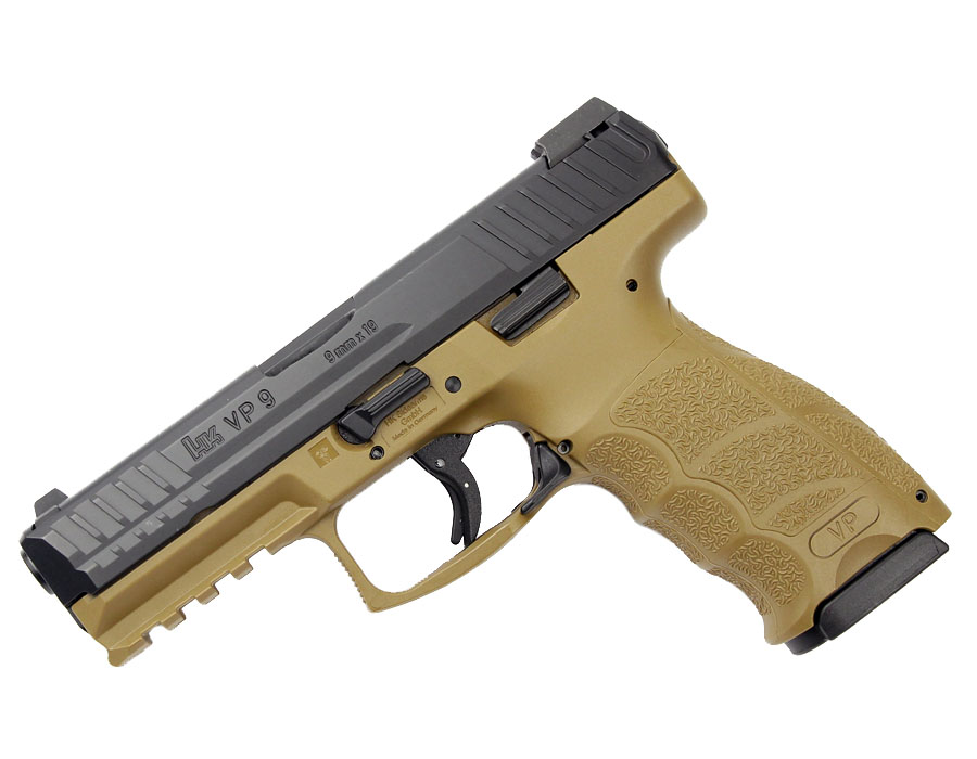 Heckler & Koch VP9 FDE, Night Sights - USED - Top Gun Supply