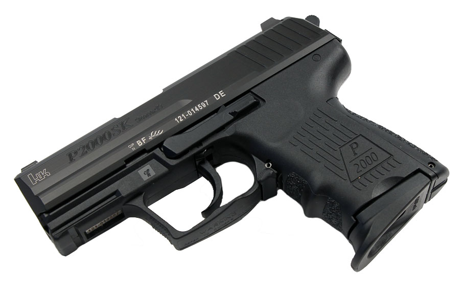 H&K P2000SK 9mm, DA/SA, Night Sights, 3 Mags - Top Gun Supply