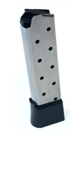 Check-Mate .45ACP, 10RD, SS, Hybrid, Removable Base -Full Size 1911 ...