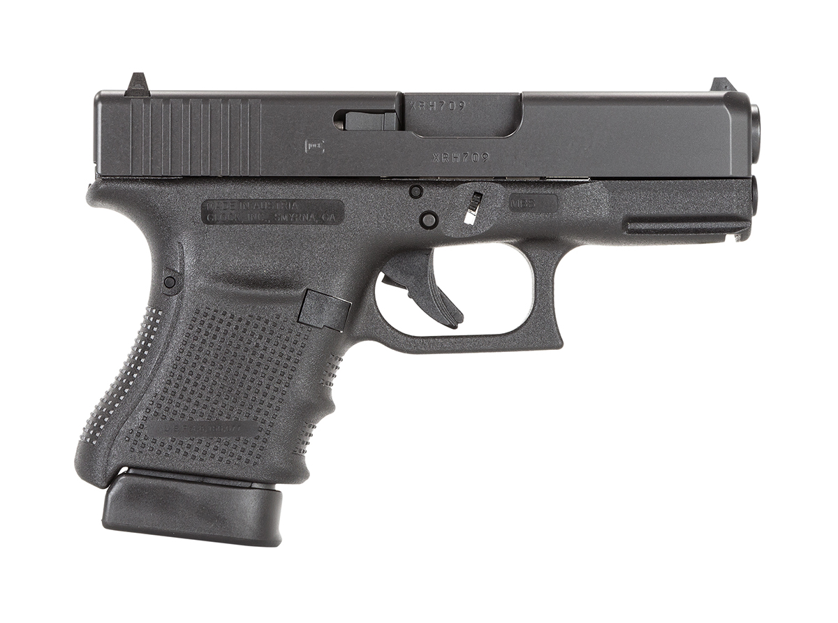 Glock 30 GEN 4 .45ACP, Standard Sights - BLACK - Top Gun Supply
