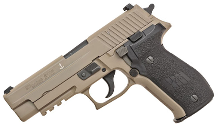 Sig Sauer P226 MK25 DESERT, 9mm, Night Sights, DA/SA - Top Gun Supply