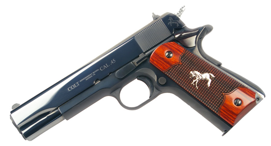 Colt TALO Royal Govt. Model, .45ACP, Series 70, Royal Blue - LIMITED ...