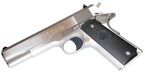 Colt Govt Model, .38 Super, Stainless - Top Gun Supply