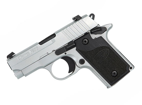 Sig Sauer P238 HD .380ACP, Stainless Steel, Night Sights, SAO - Top Gun Supply