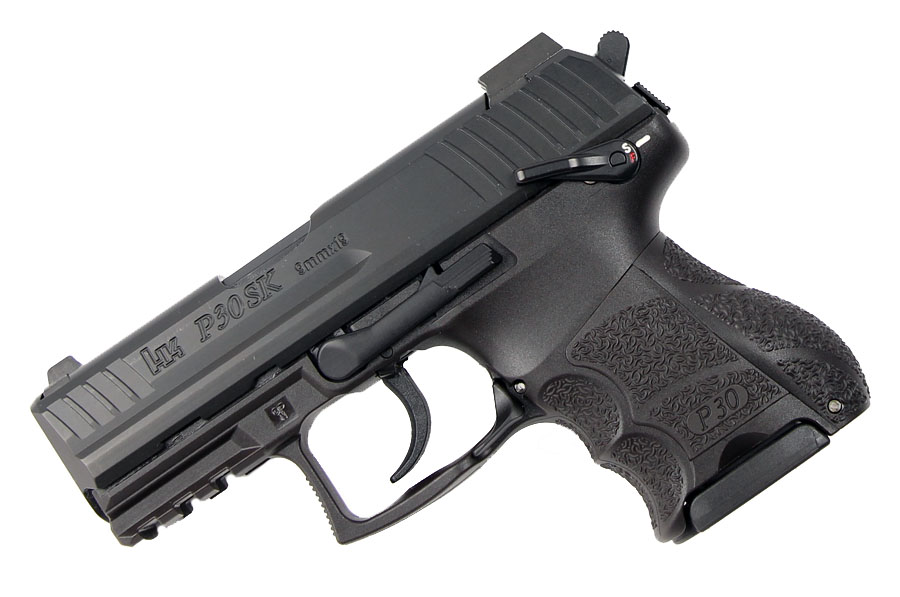 H&K P30SK-S LE 9mm, DA/SA, Night sights, V3, 3 Mags - Top Gun Supply