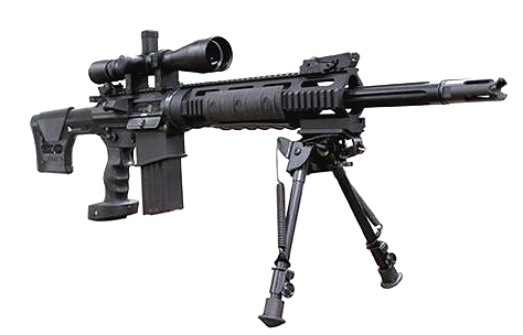 DPMS Panther LRT-SASS 18" Semi Auto Sniper System Rifle - .308 - Top ...