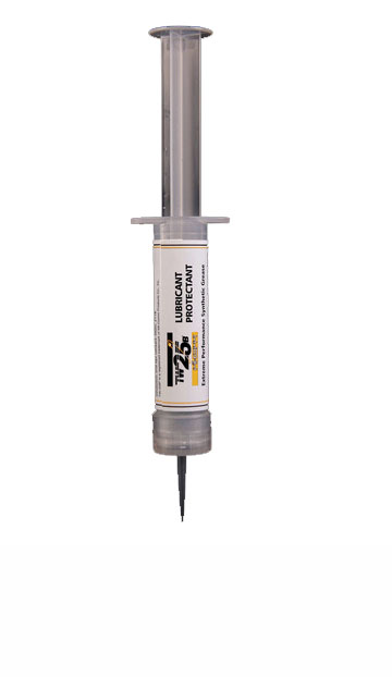 Mil-Comm TW25B grease 0.5 oz reclosable syringe - Top Gun Supply